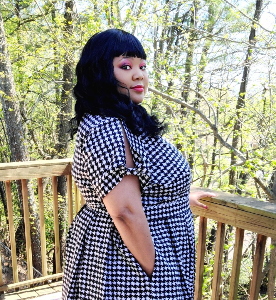 Houndstooth Upton Dress | Stitch and Shimmy!